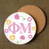 Phi Mu Notecards – Dots – Sorority Girl Store