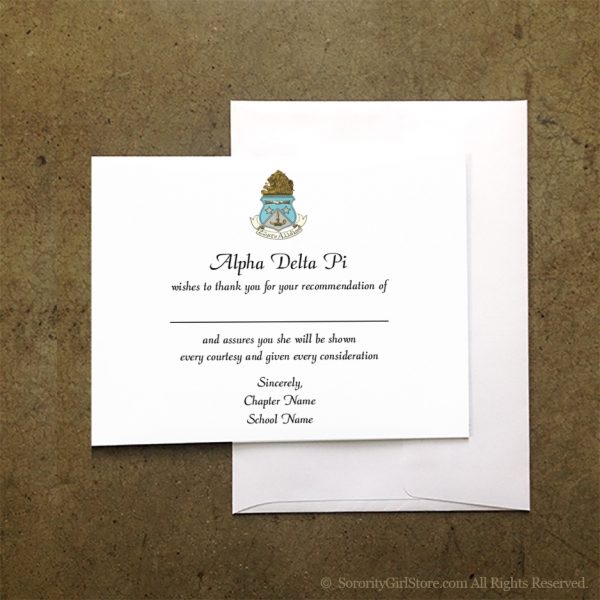Alpha Delta Pi – Sorority Girl Store